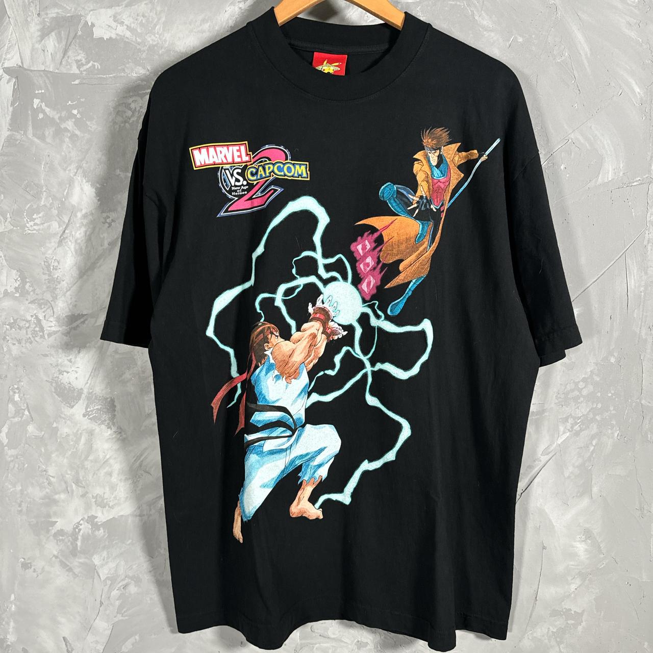 Marvel v Capcom shirt Sz: large 22 x... | Depop