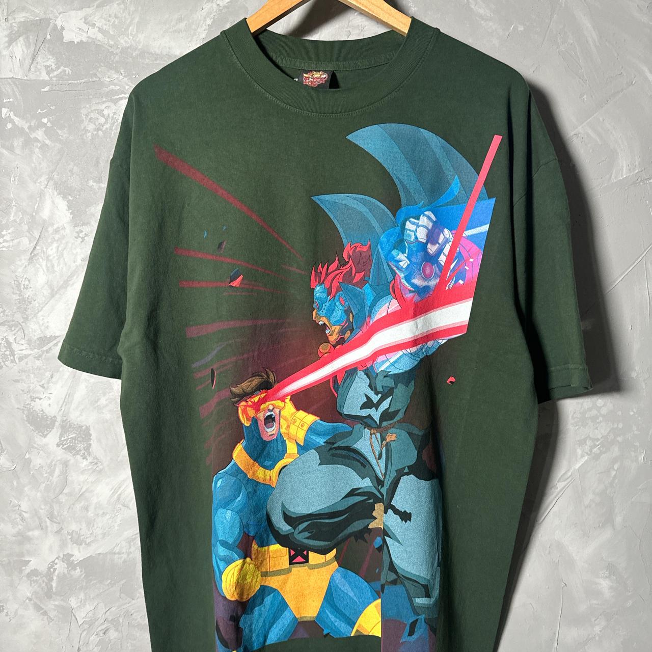 X-men Streetfighter Ryu cyclops shirt Sz: large 23 x... | Depop