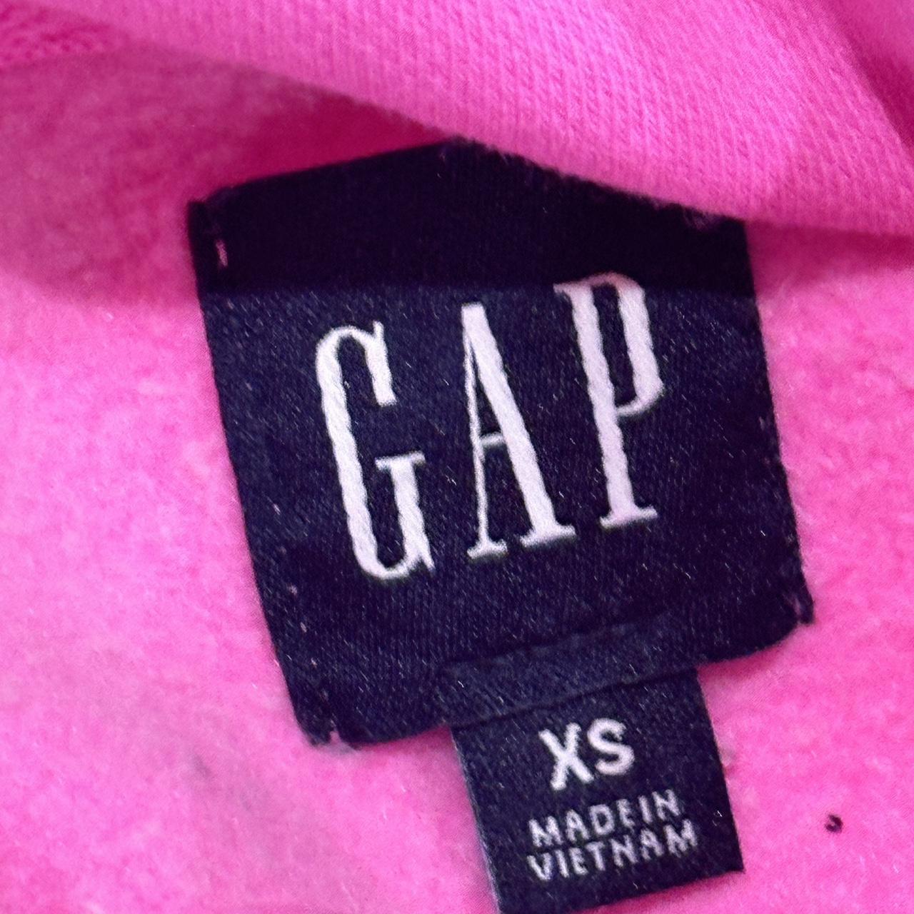 Hot Pink Gap Hoodie Size XS Added distressing... - Depop