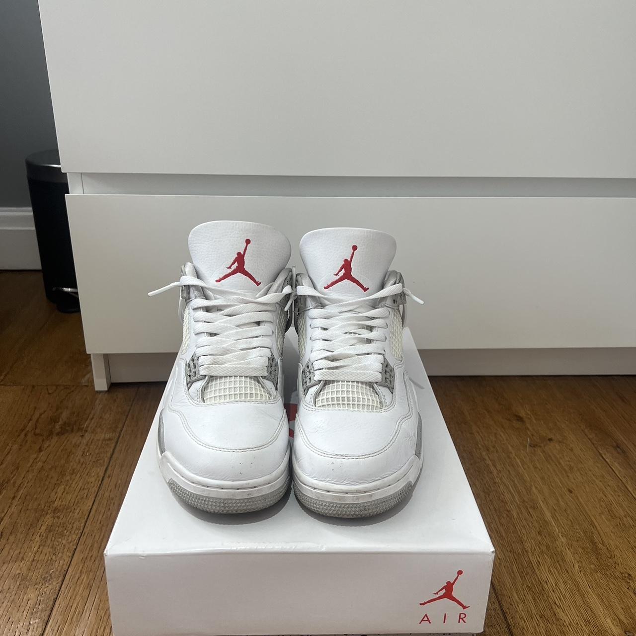 Authentic Jordan 4 Oreo, worn quite a few times but... - Depop