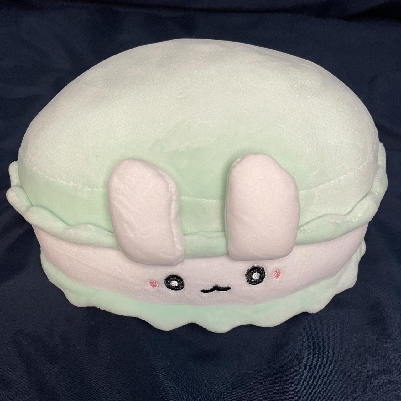 Mint green macabun plush from the Pwuffy Shop No... | Depop