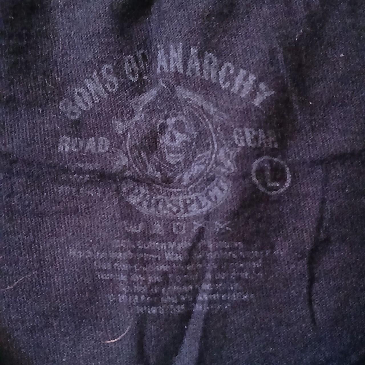 sons of anarchy SAMCRO grim reaper tee i wash before... - Depop