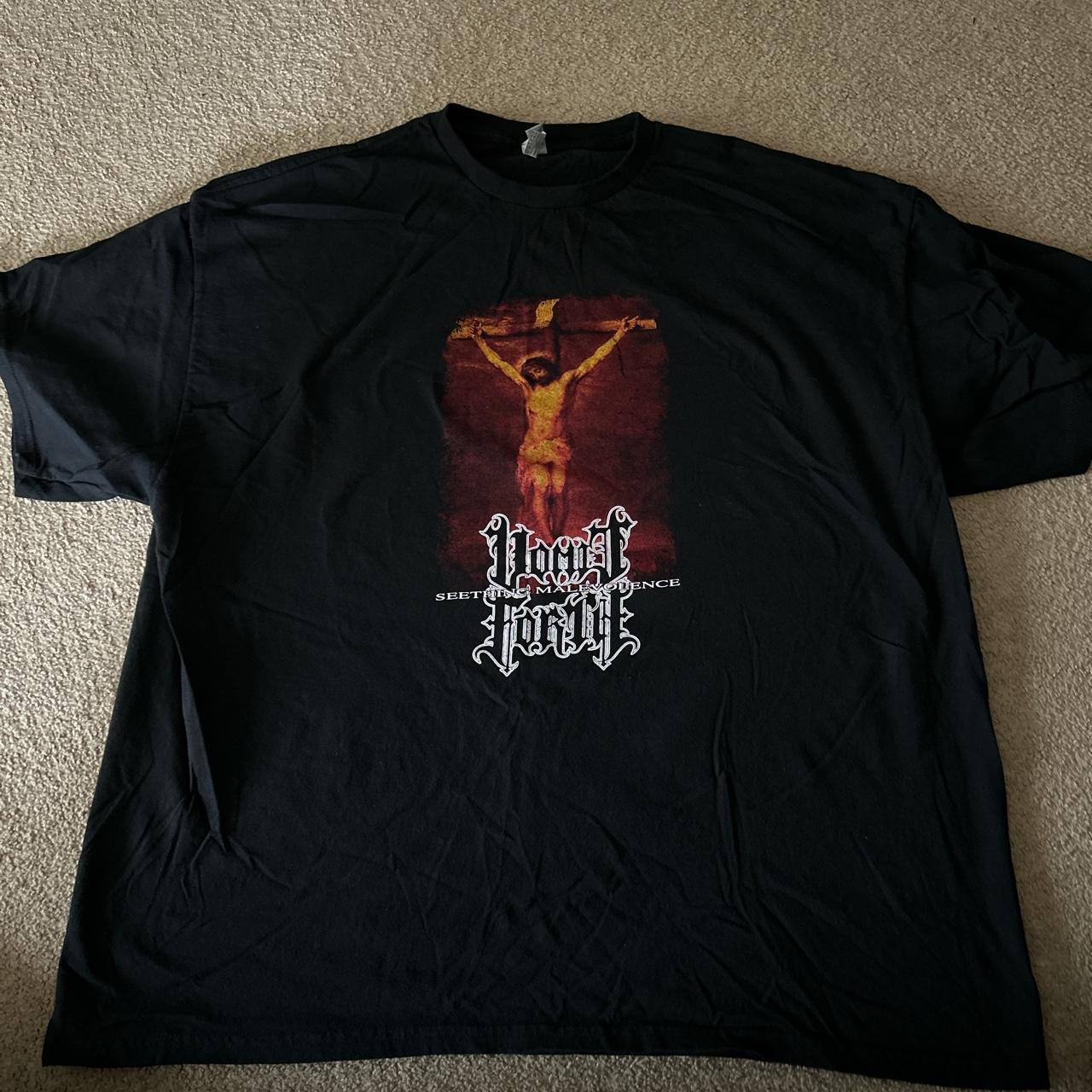 Vomit Forth black T-shirt, size... - Depop