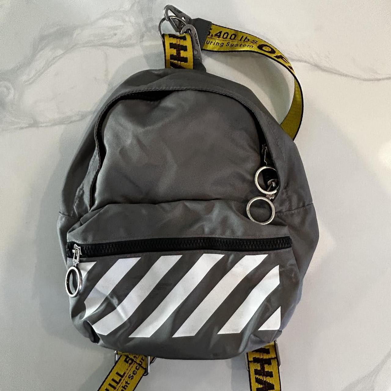 Small off white backpack bag Heat 🔥 Small bag... - Depop