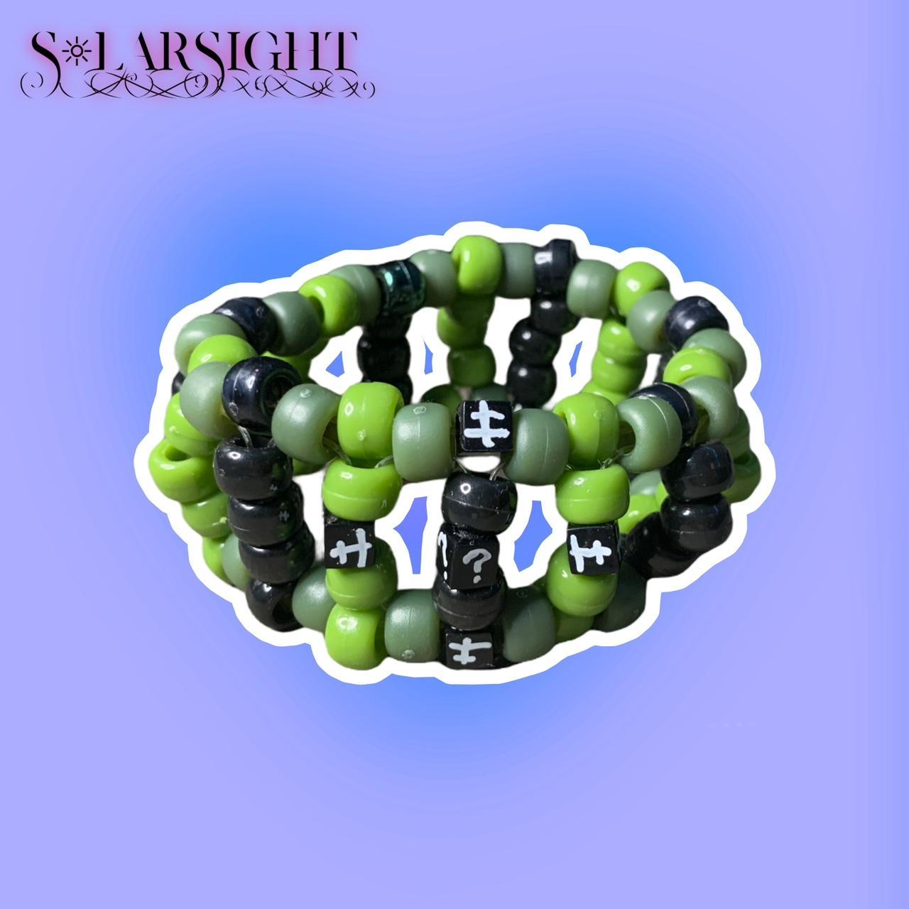 the riddler ladder cuff bracelet ♡ 8 inches, msg... - Depop