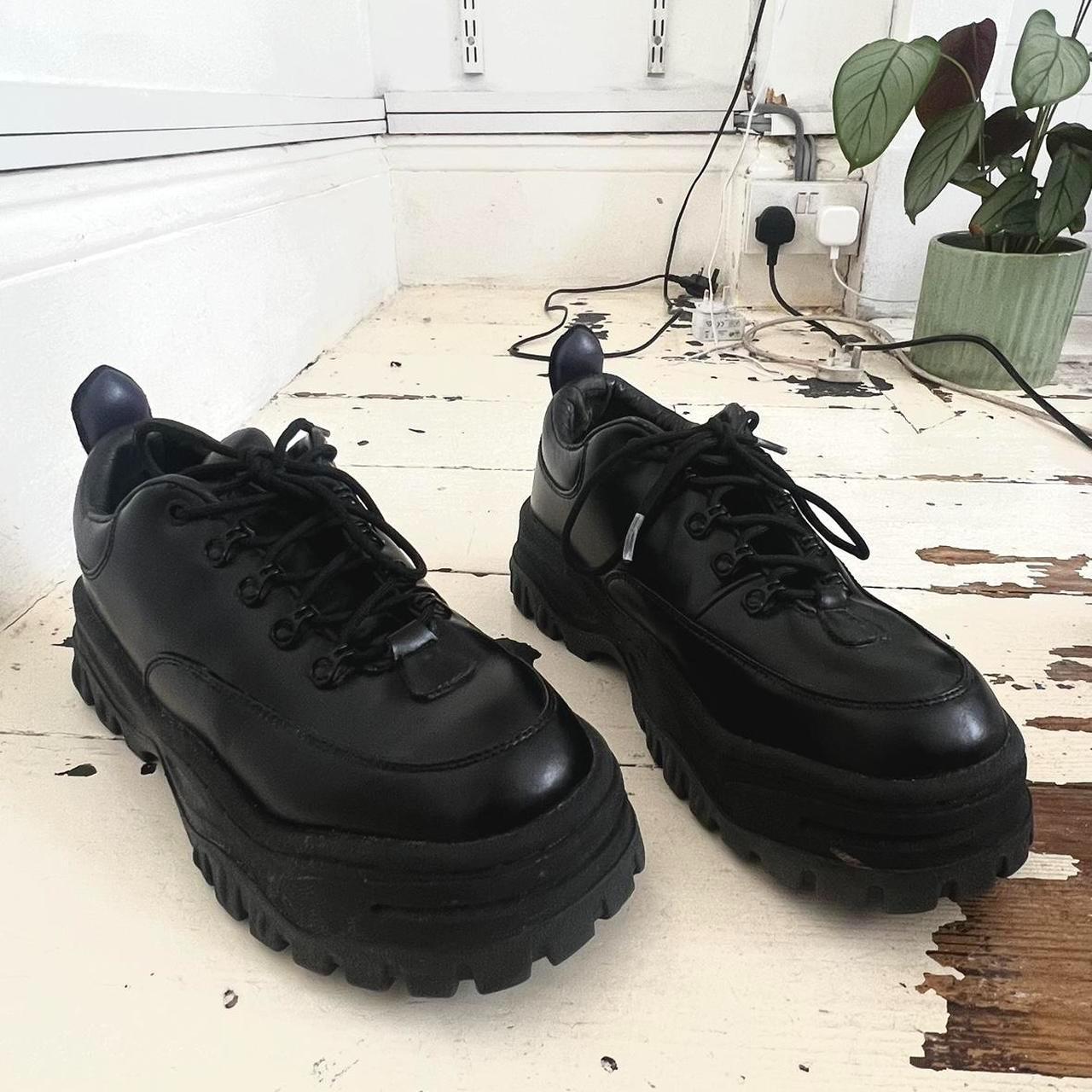 EYTYS Angel Leather Black Sneakers £270 rrp Size 42... - Depop