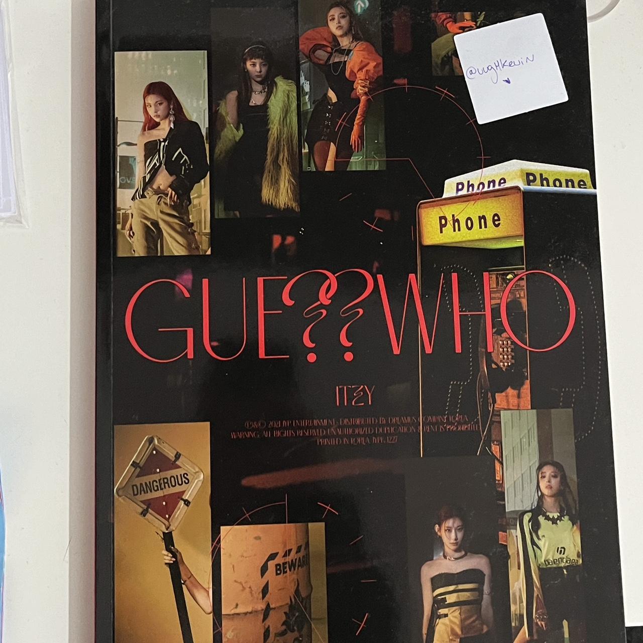 Itzy guess who album Comes with what’s shown... - Depop