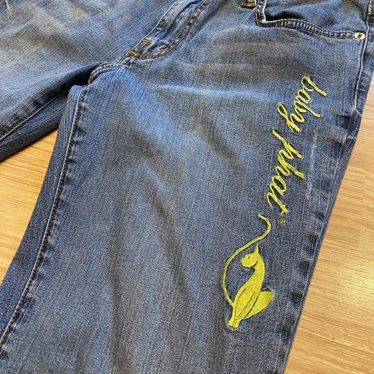 Authentic Baby Phat Cat embroidered y2K women’s low... - Depop