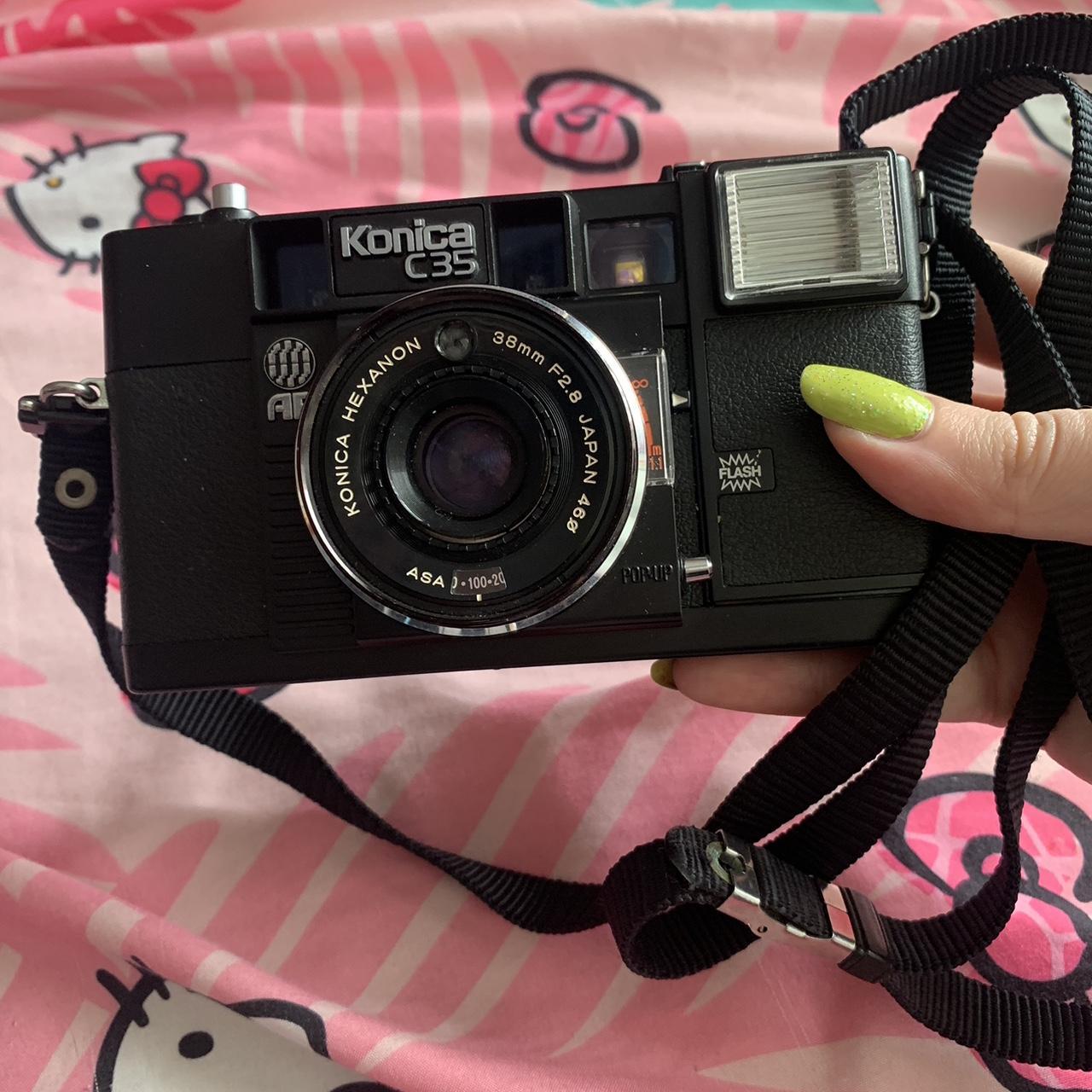 Konica C35 AF film camera- comes with bag. Doesn’t... - Depop