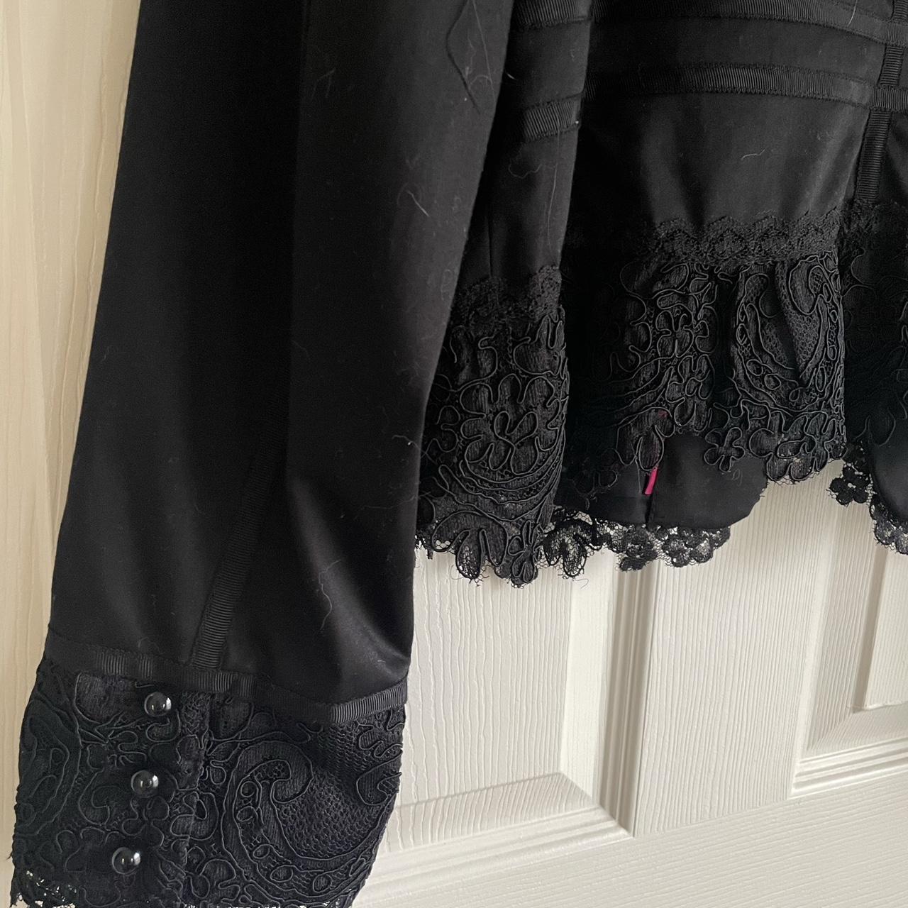 Very cute blazer with lace Size 14, would fit M-L... - Depop
