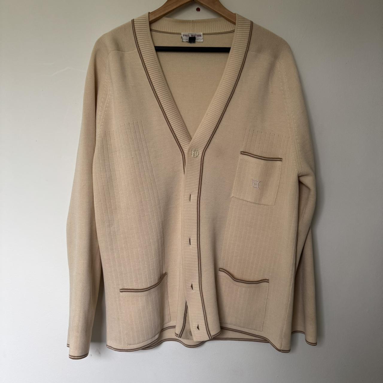 Vintage Paul Watson crimpoline cardigan Beautiful... | Depop