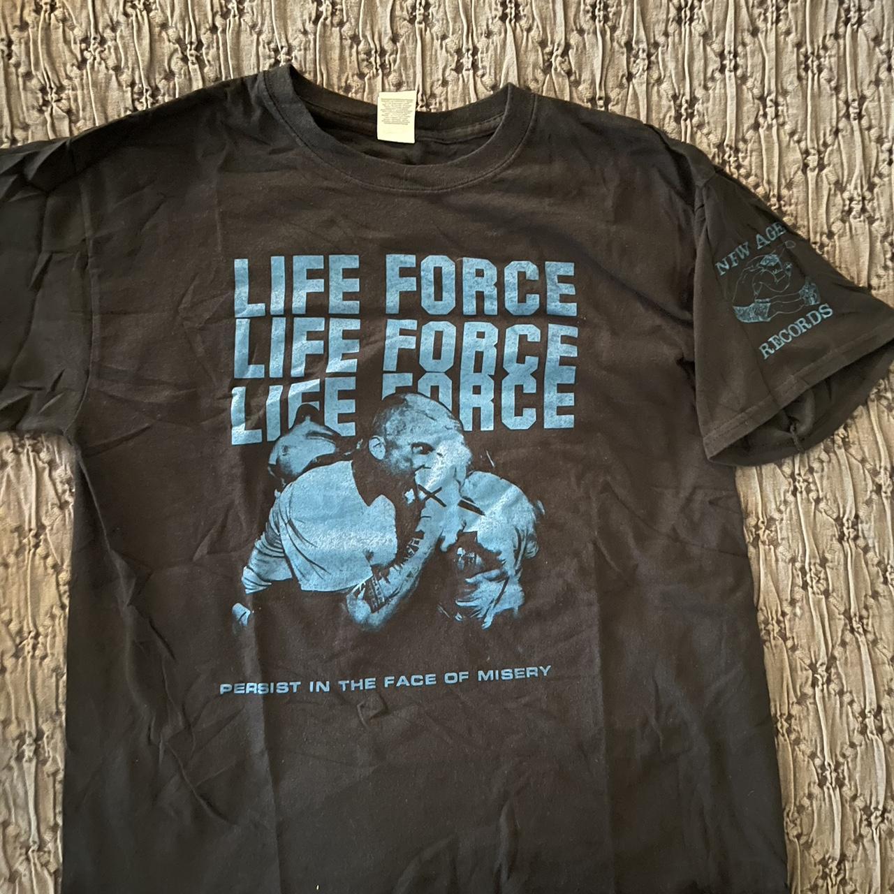 Life force pre order shirt… worn a few times.... - Depop