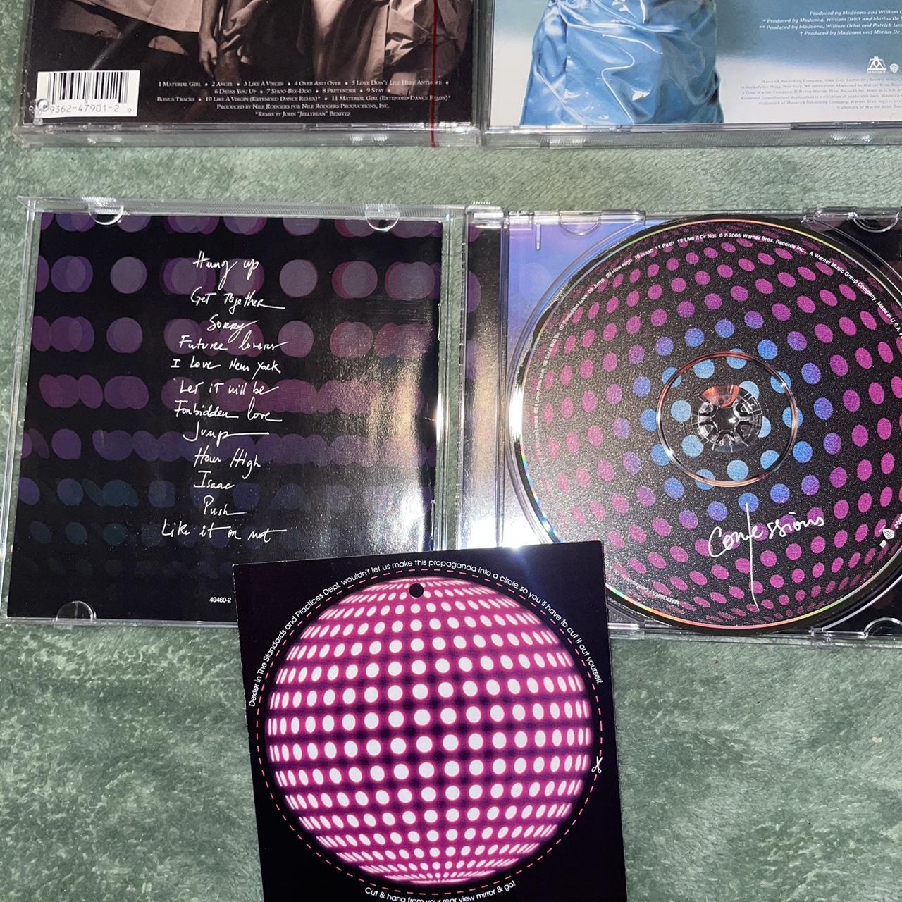 3 Madonna CDs Like A Virgin / Ray of Light /... - Depop
