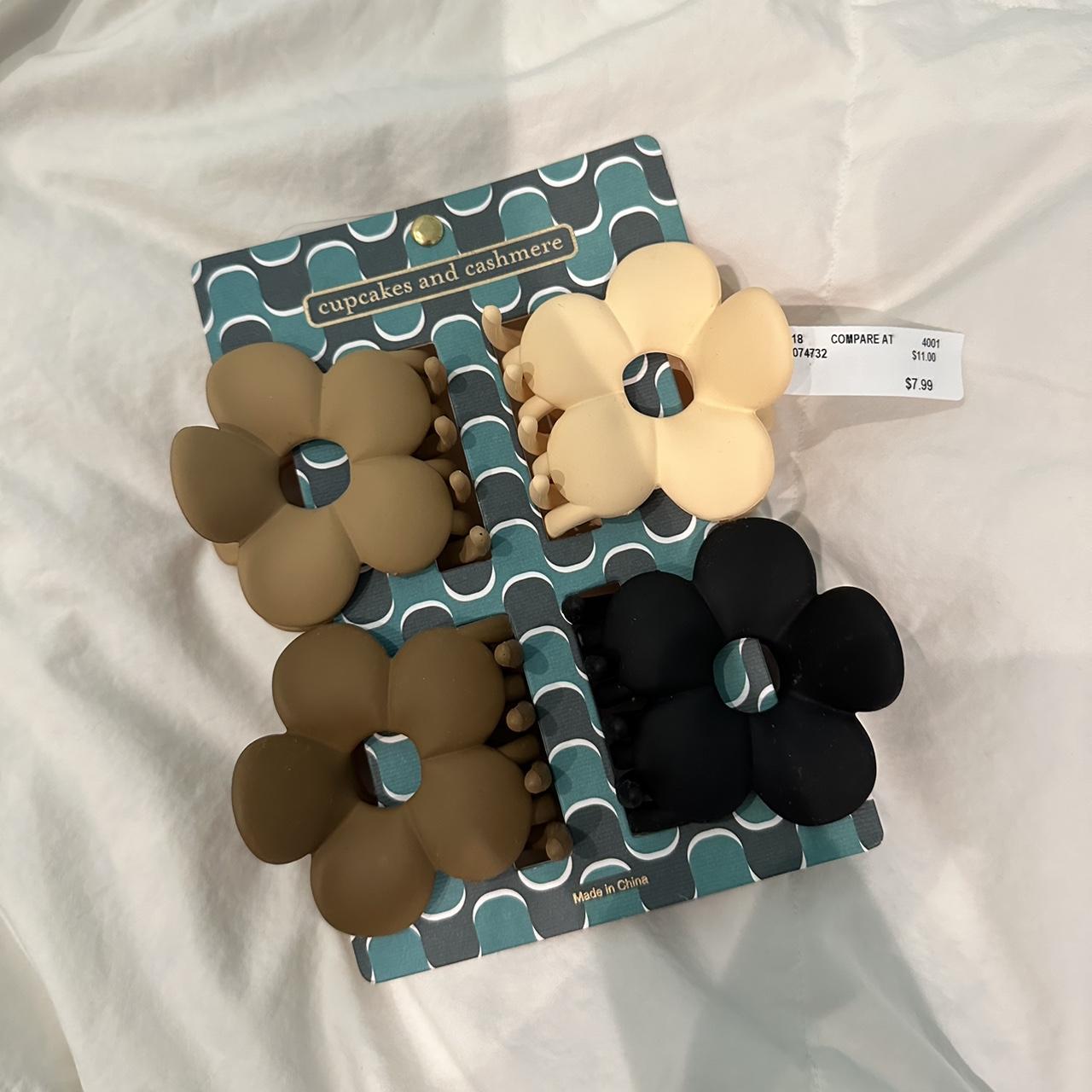 flower claw clips, different color assortment,... - Depop