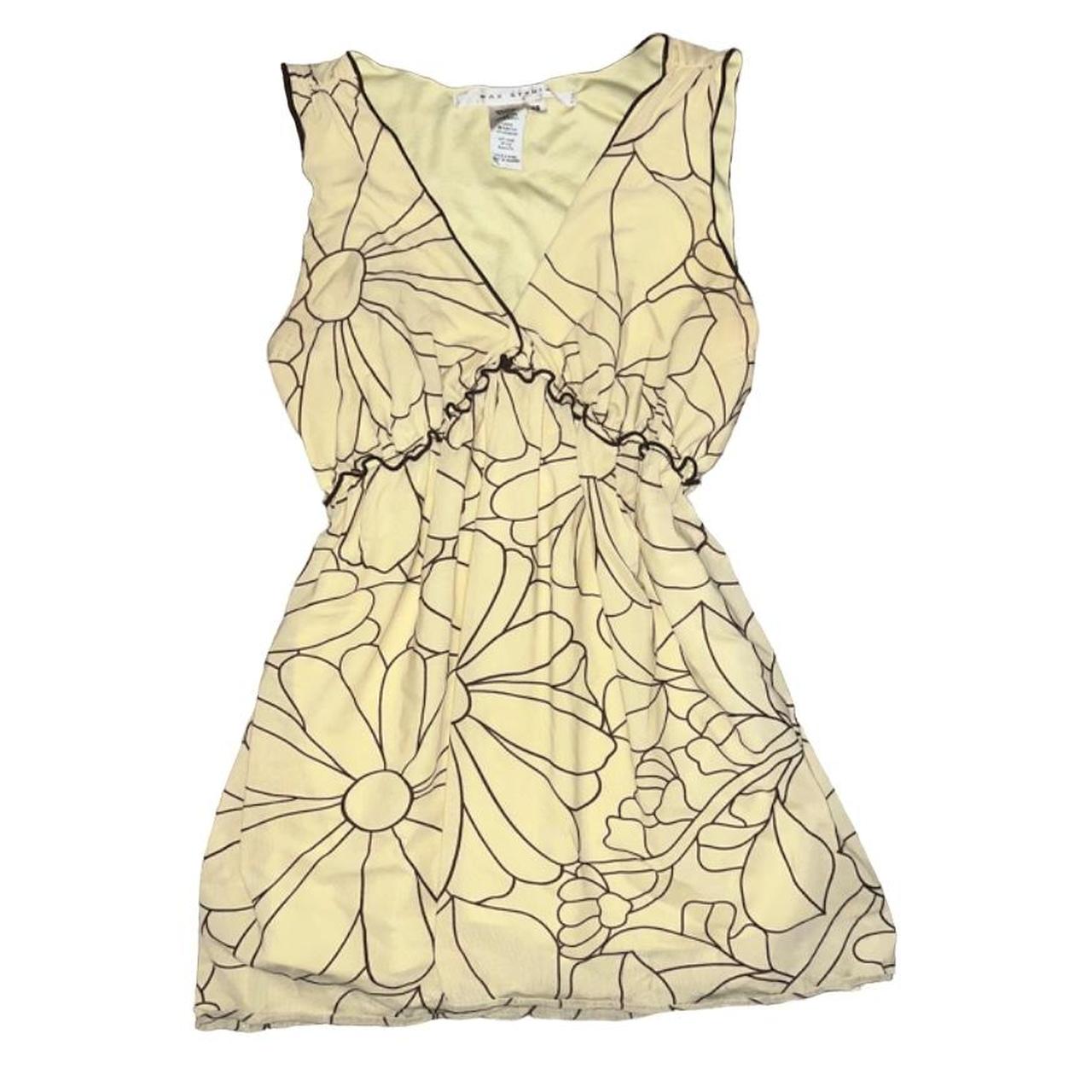 Y2k Sunflower Tank Top🌻 light yellow tank top,... - Depop