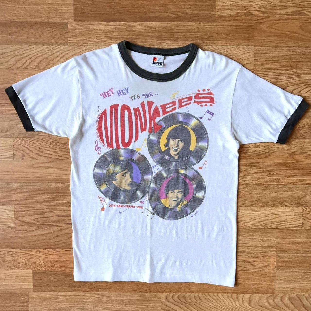 Vintage Hey It’s The Monkees 1986 Tour T-Shirt... | Depop