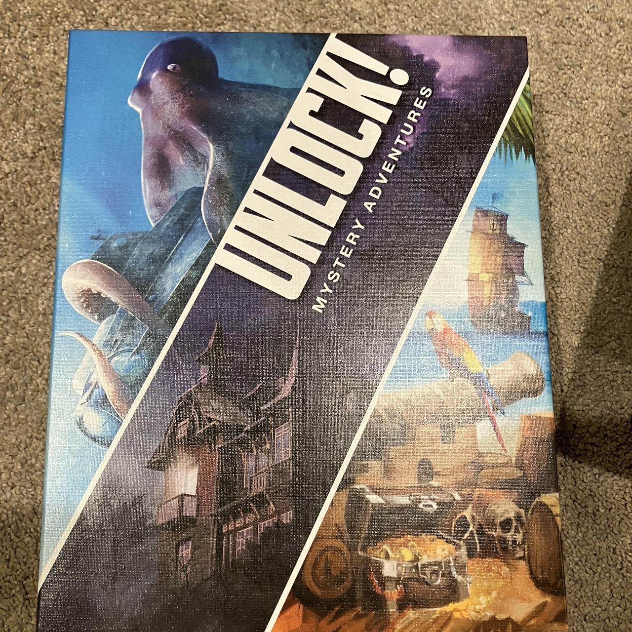 Unlock escape room card games. Set of 3 games. Used... - Depop