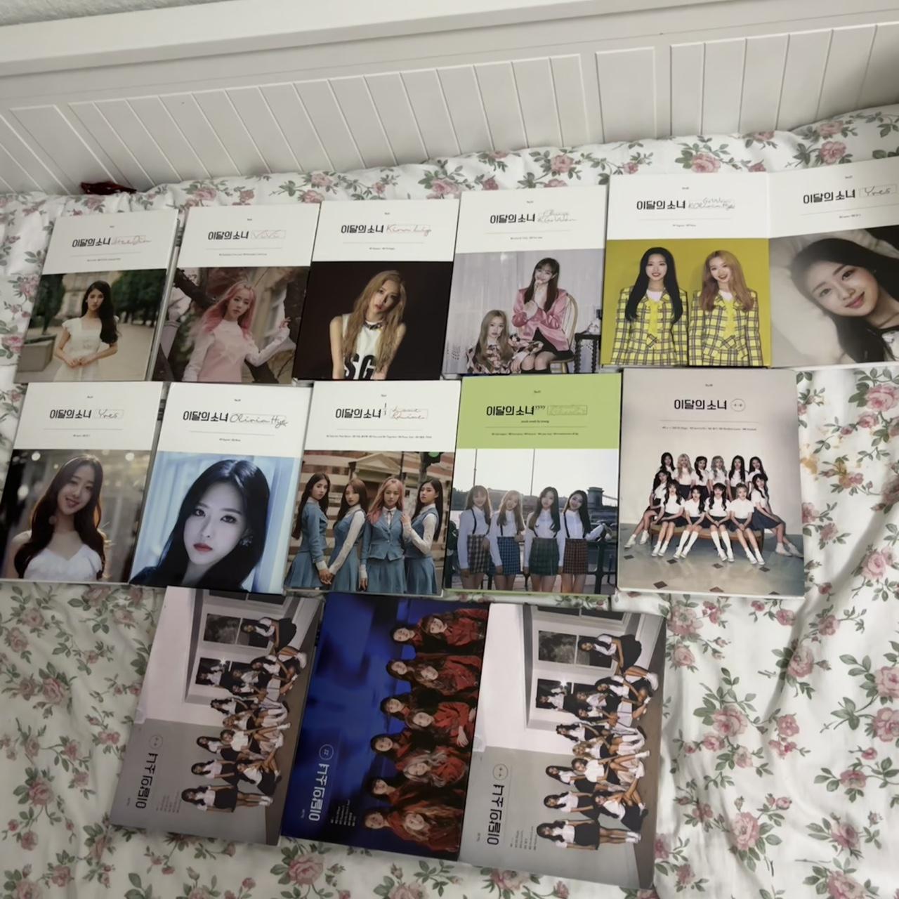 selling my loona albums! - prices: solos/subunits:... | Depop