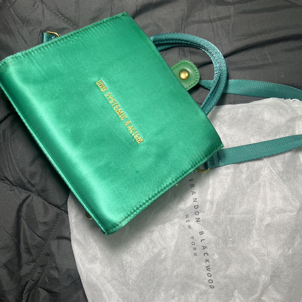 Green Brandon Blackwood Bag cross body small but... - Depop