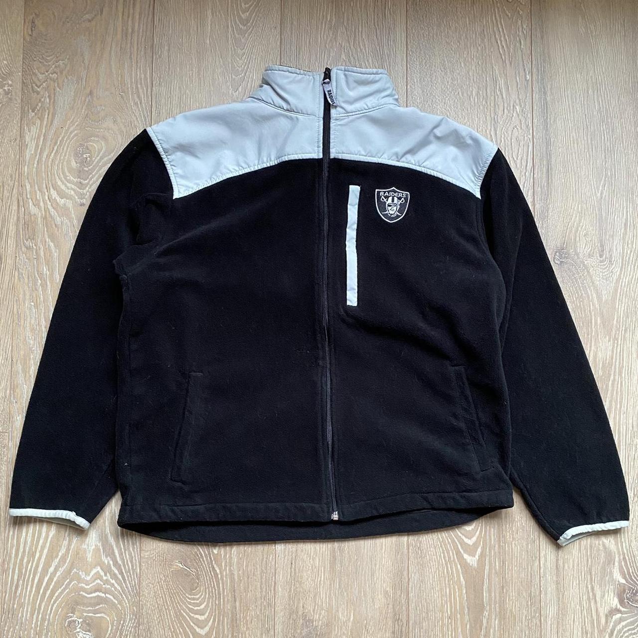 NFL Men's Black and Grey Jumper | Depop