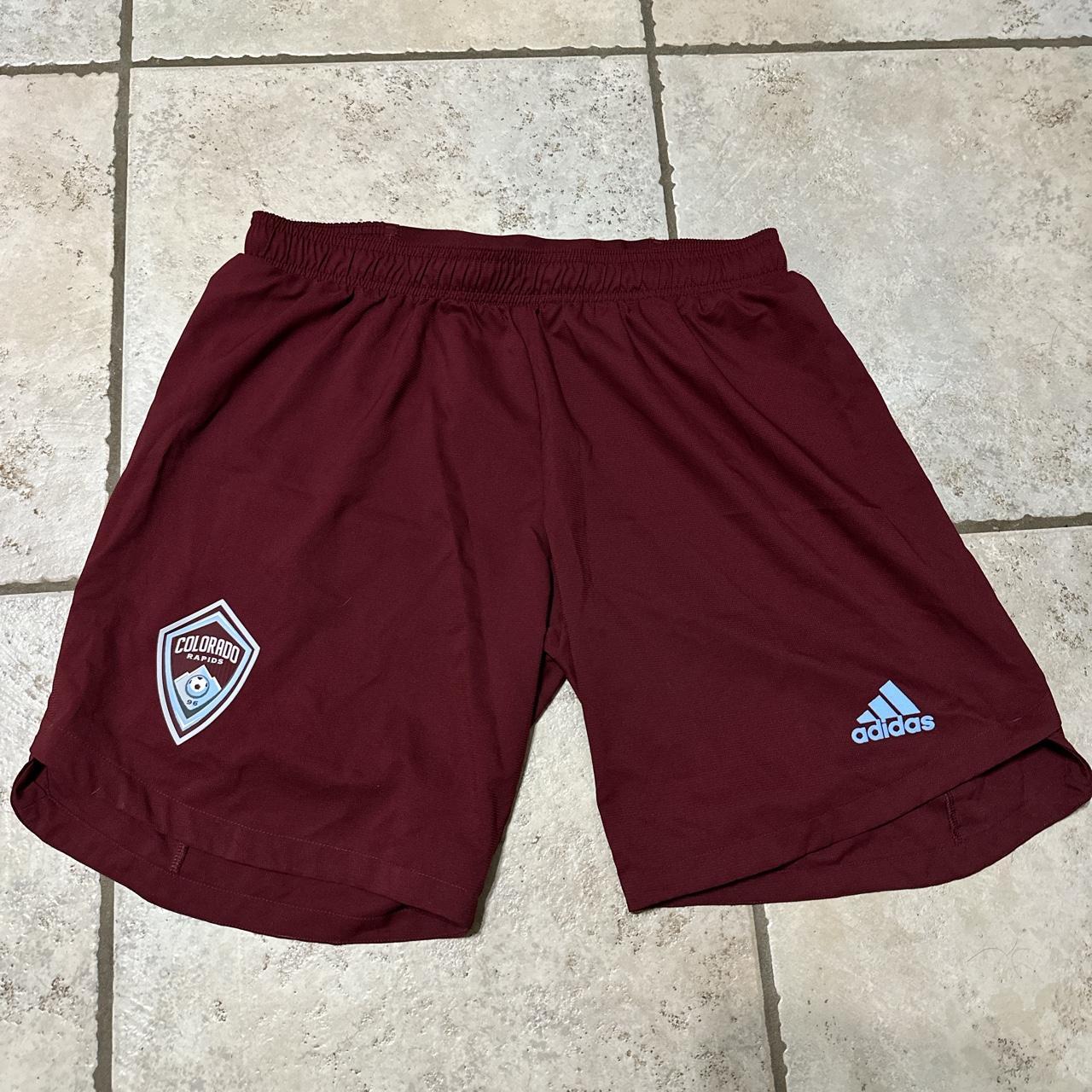 adidas MLS Colorado Rapids Training Shorts Large... - Depop