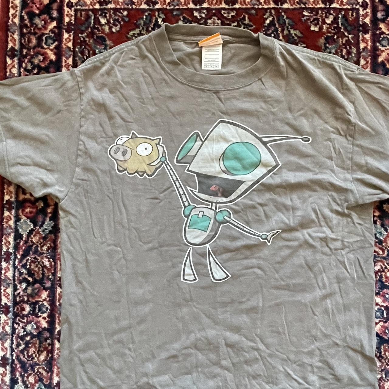 Y2k Invader Zim Gir tee Men’s sized Medium fits... - Depop