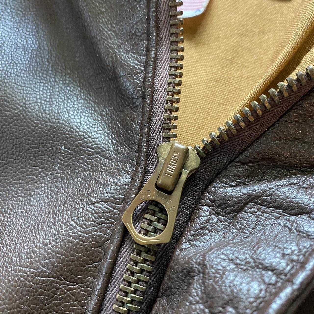 1980’s USAF A2 flight jacket Measures... - Depop