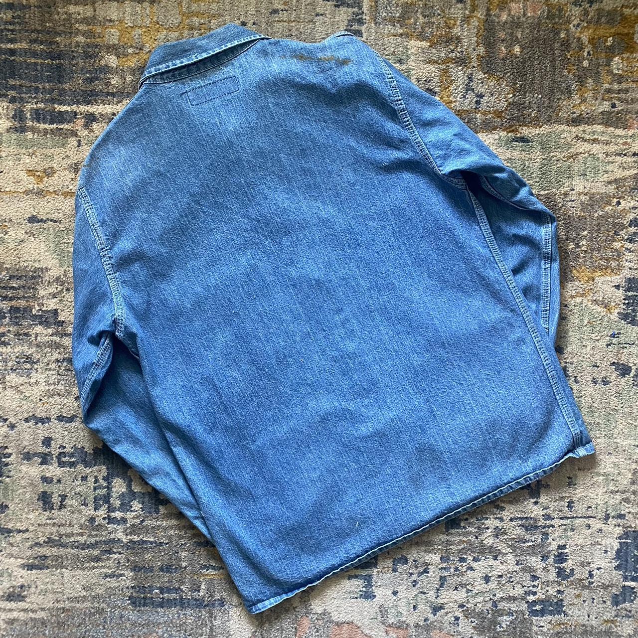 1960’s donut button stonecutter chore coat... - Depop