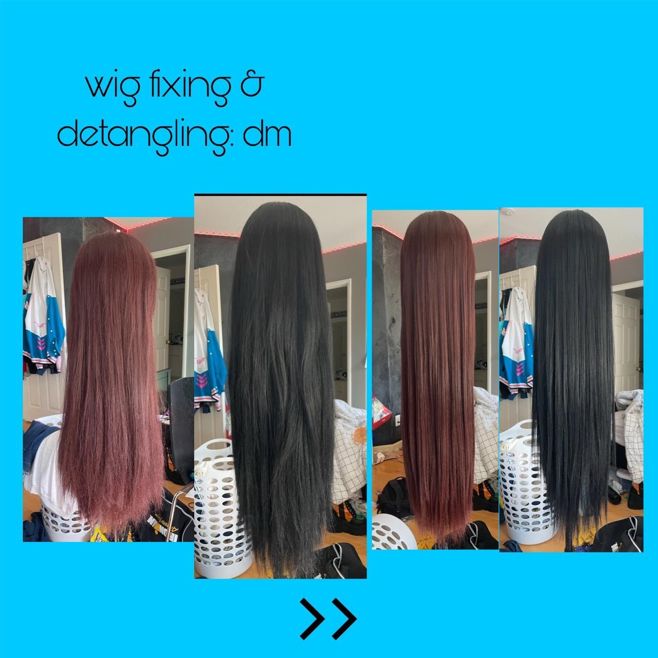 ON BREAK!! Cheap Cosplay Wig Comissions!! Base wig... | Depop