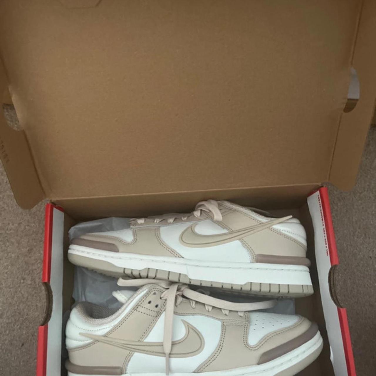 Nike dunk low in ‘coconut sanddrift’ #dunks... - Depop