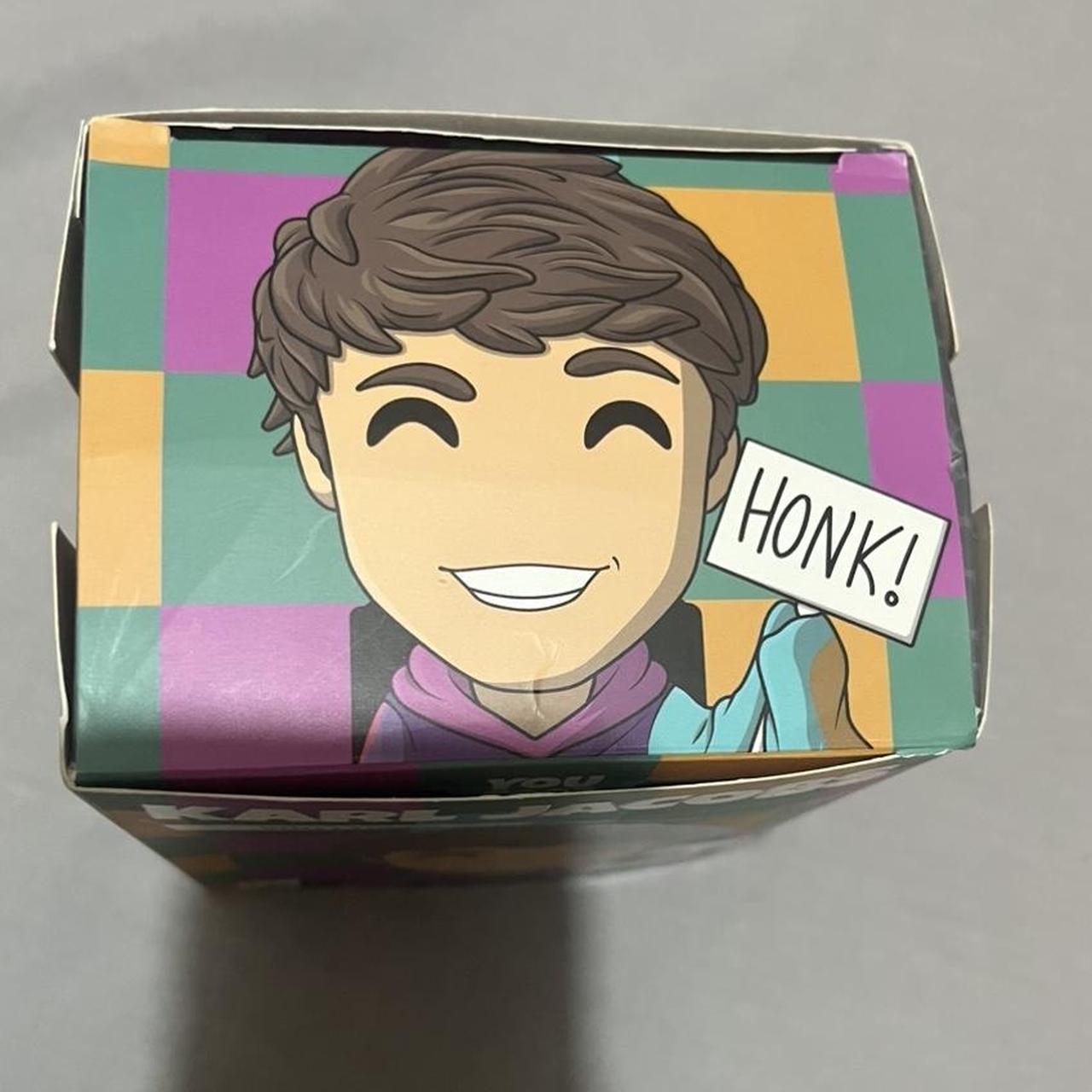 Karl Jacobs youtooz youtuber figure , the box has... - Depop