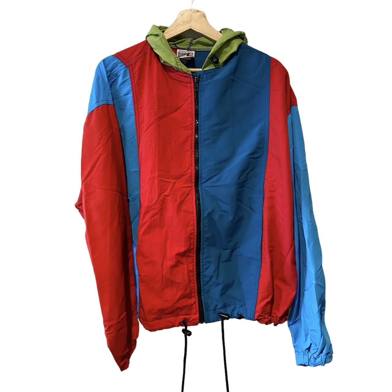 vintage danny first 90s colorblock jacket. Great... - Depop