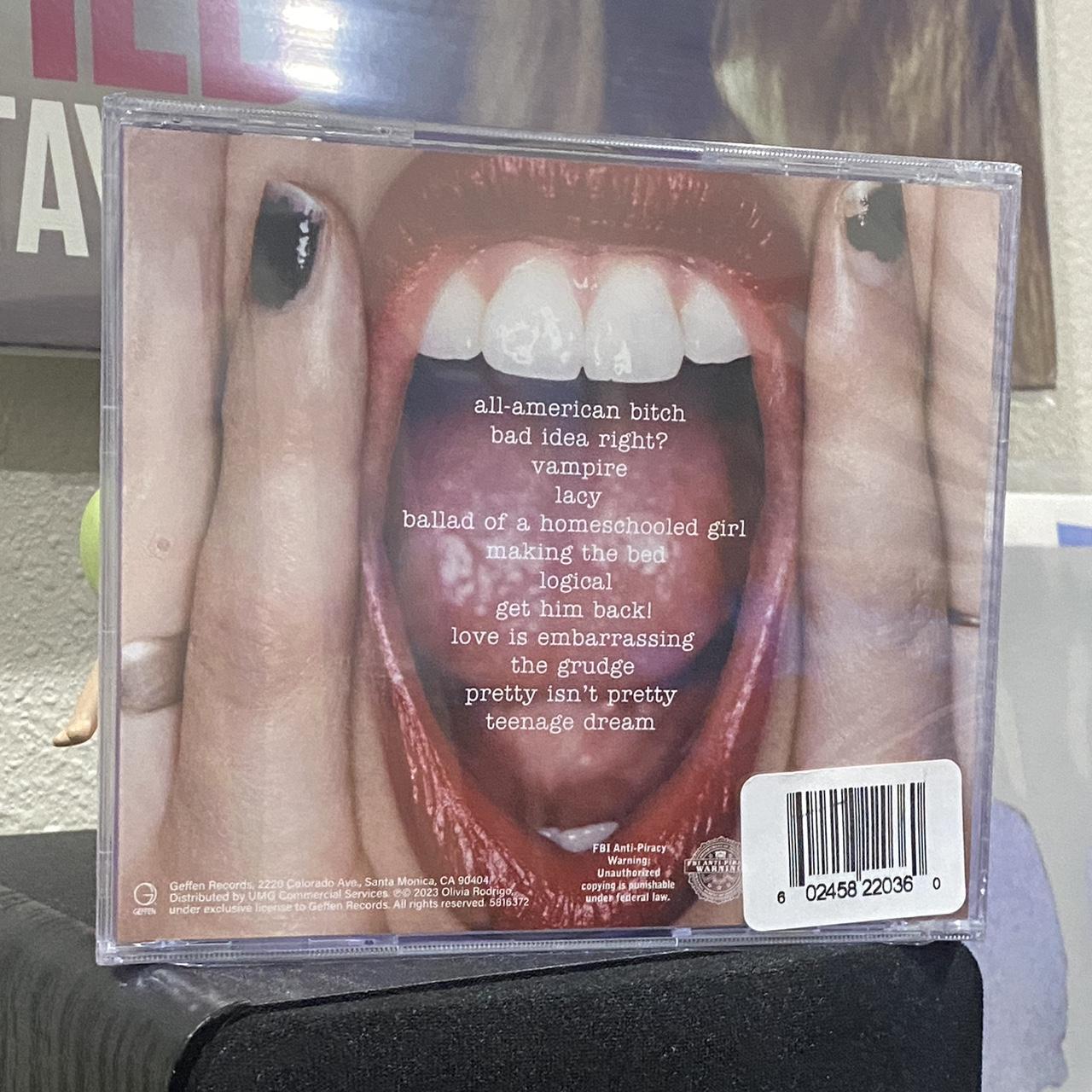 Olivia Rodrigo Signed GUTS CD still sealed! (I... - Depop