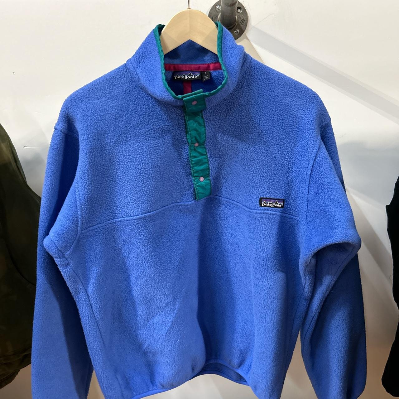 Vintage 90’s made in USA Patagonia pullover... - Depop