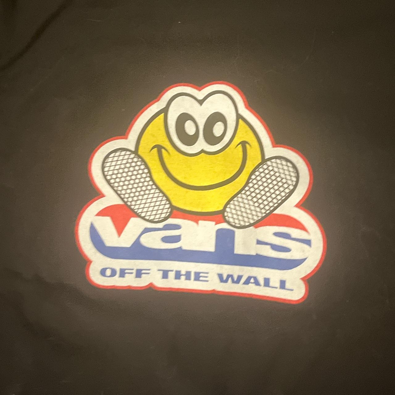 Vans off the wall smiley tee shirt: Size Medium only... - Depop