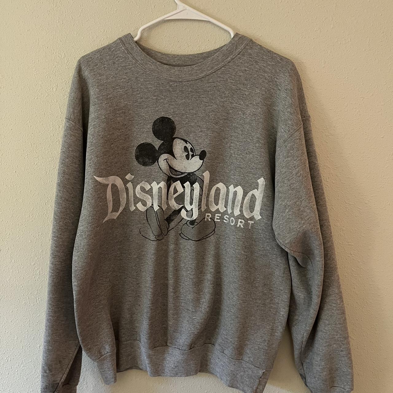 vintage graphic disneyland crewneck! noticeable... - Depop