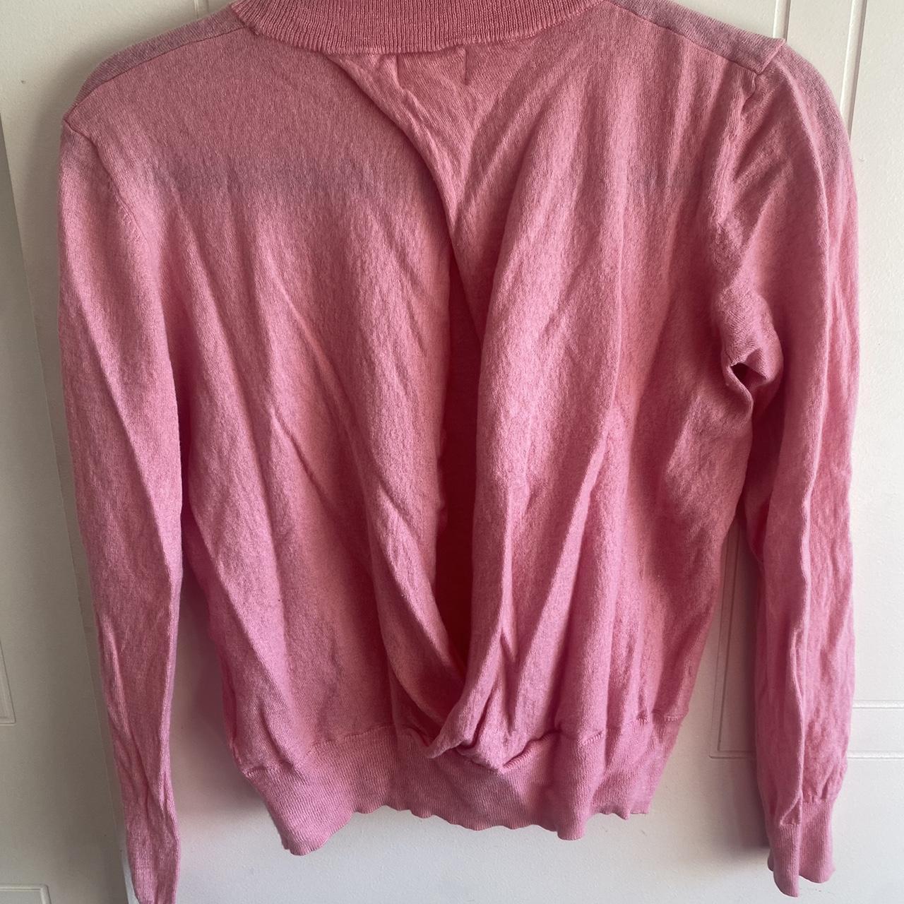 Gorman pink jumper. Open back. Size 14. - Depop