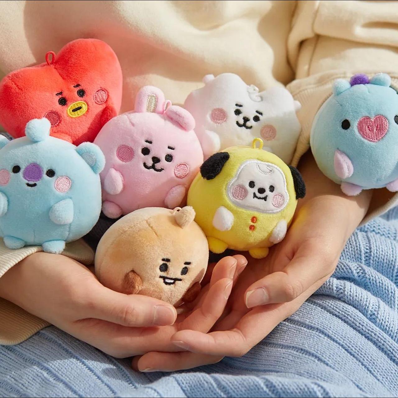 authentic bt21 mini plushies! - selling as a set... - Depop