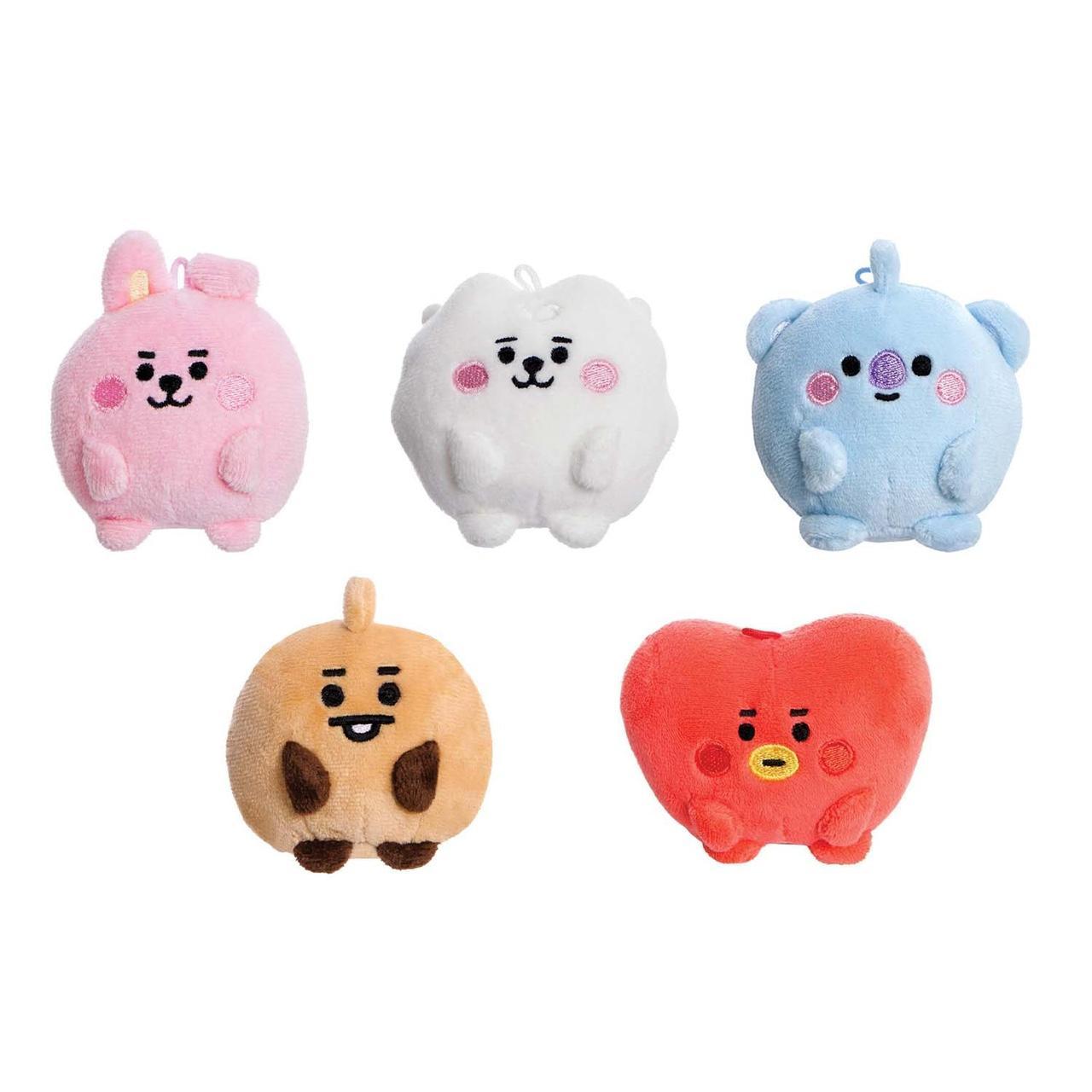 authentic bt21 mini plushies! - selling as a set... - Depop