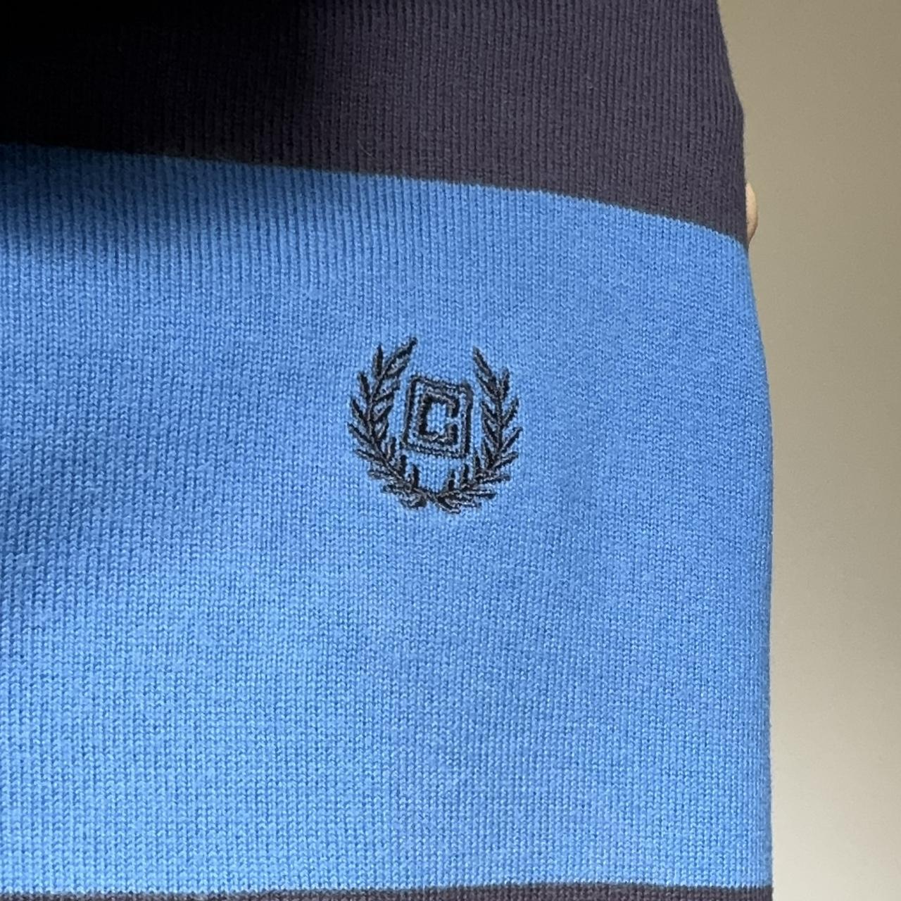 Chaps blue and navy rugby top - L Men’s long... - Depop