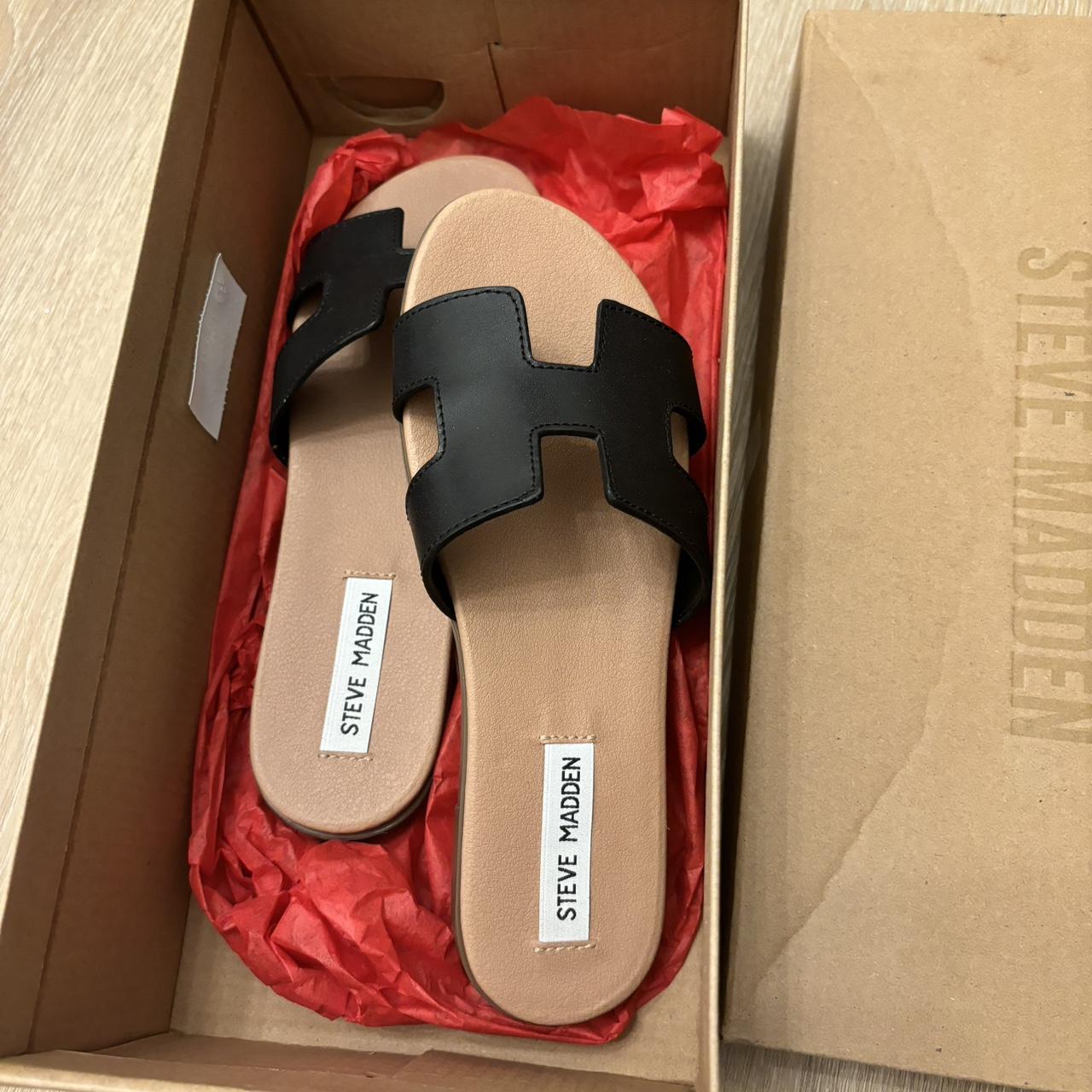 Steve Madden Hayden sandal brand new in box Size... - Depop