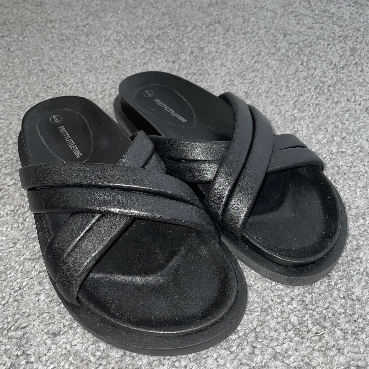 Pretty Little Thing Sandals Worn Once On Holiday Depop