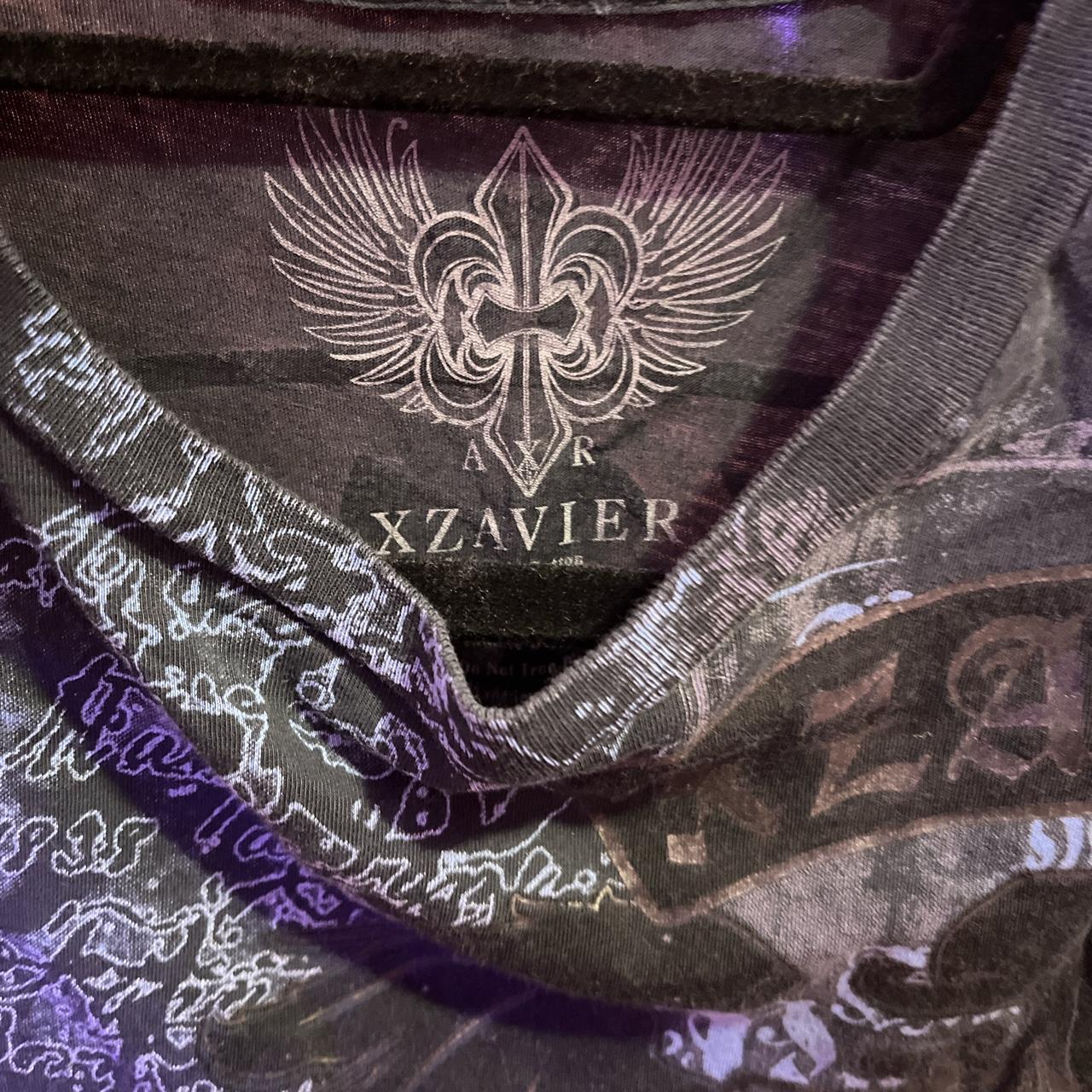 Grunge y2k xzavier shirt size medium #affiction #y2k... - Depop