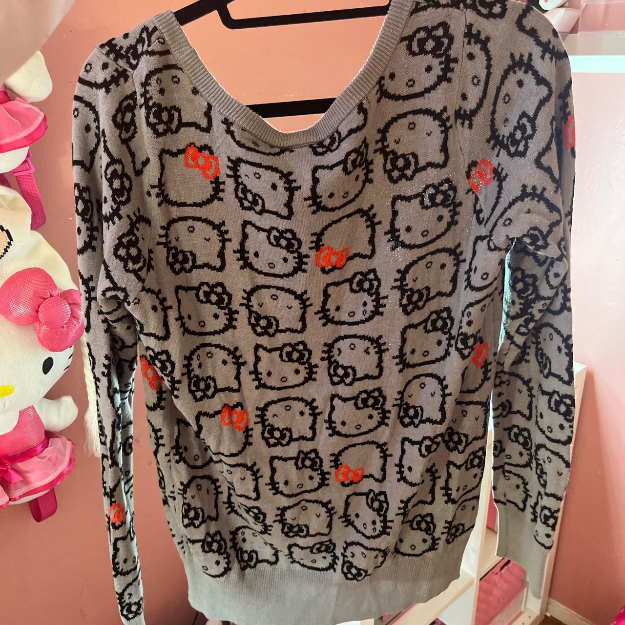 Alternative Hello kitty torrid sweater. Size 00 in... - Depop