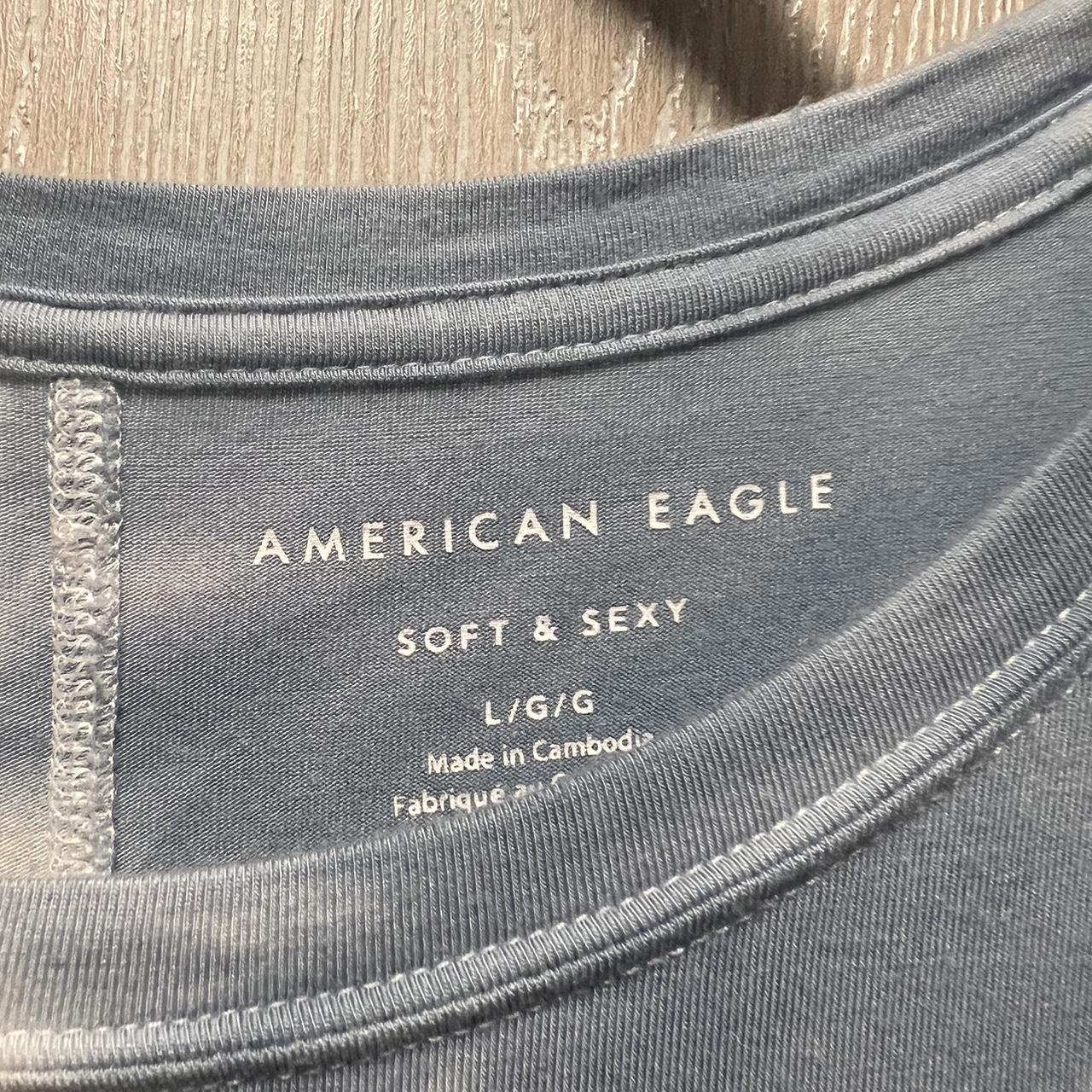 American Eagle Soft Oversized Tee Tie Dye L - Depop