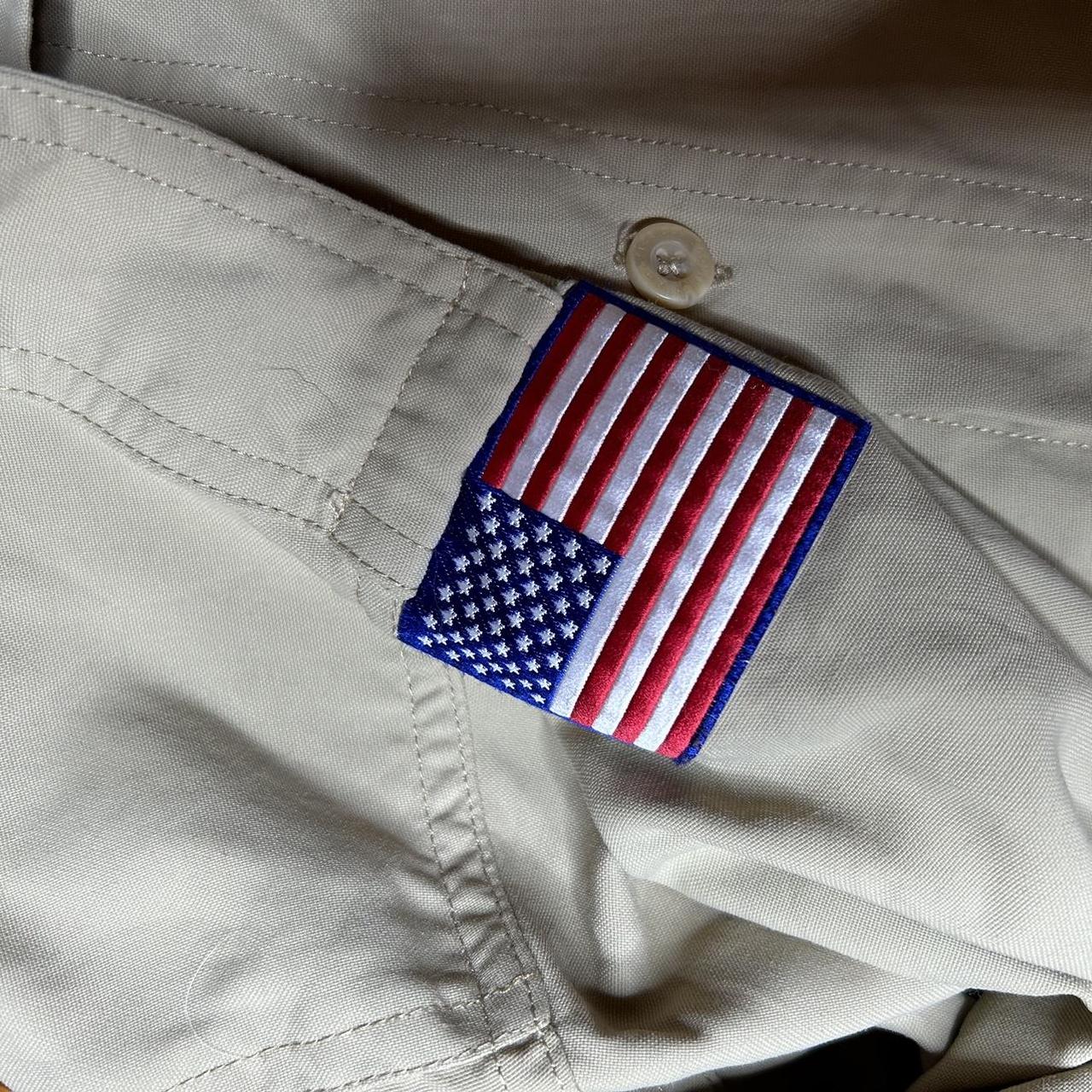 tan boy scouts of america shirt size medium - Depop