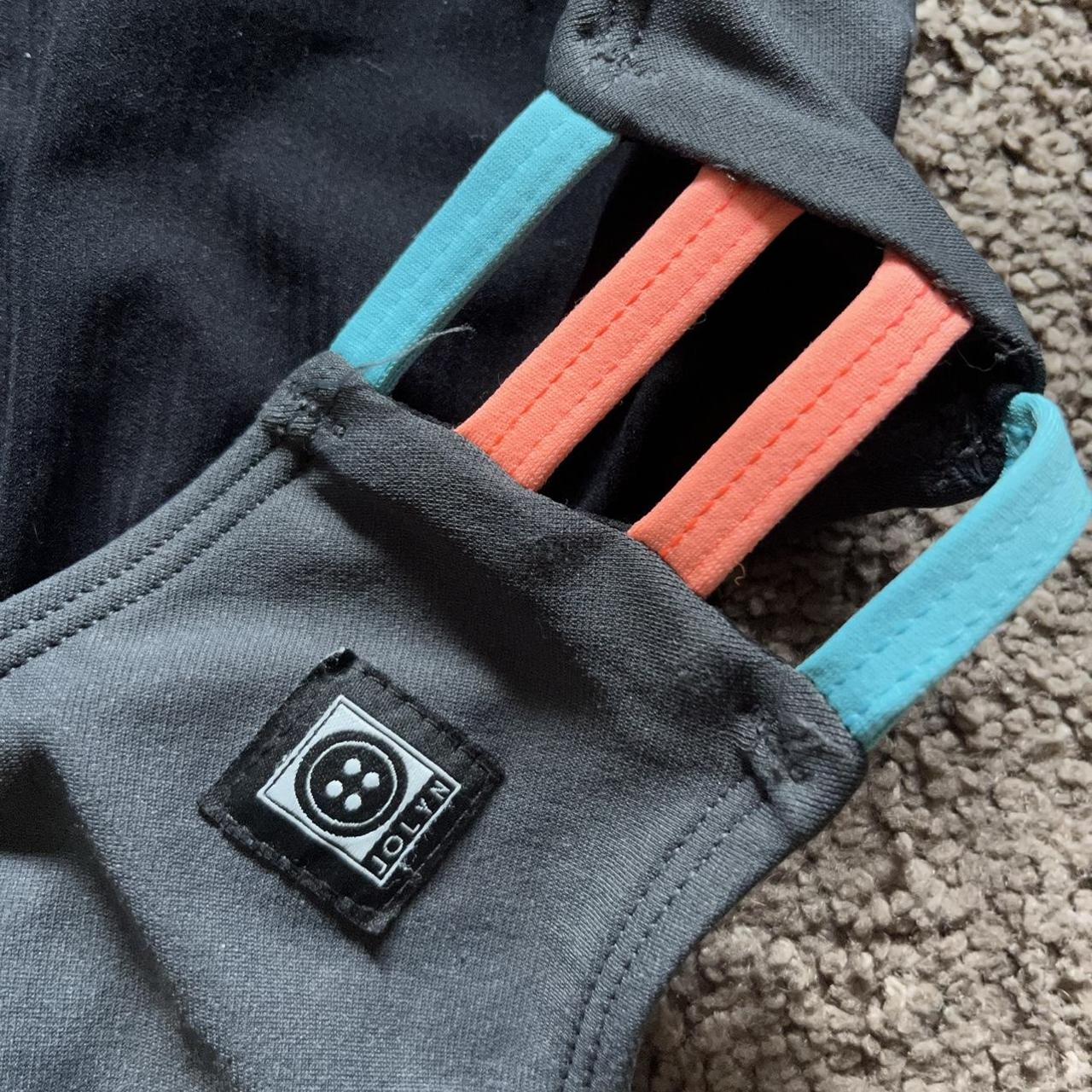 jolyn grey swimsuit w dope details item will be... - Depop