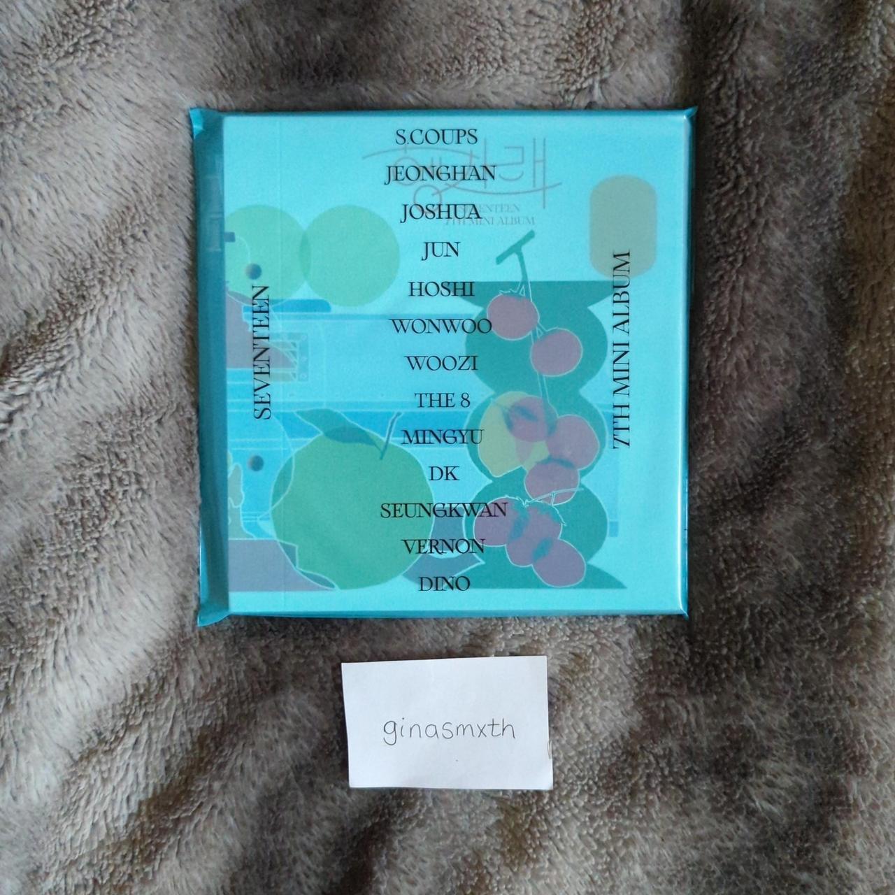 Official Seventeen Henggarae Album VERNON BOOKMARK... - Depop