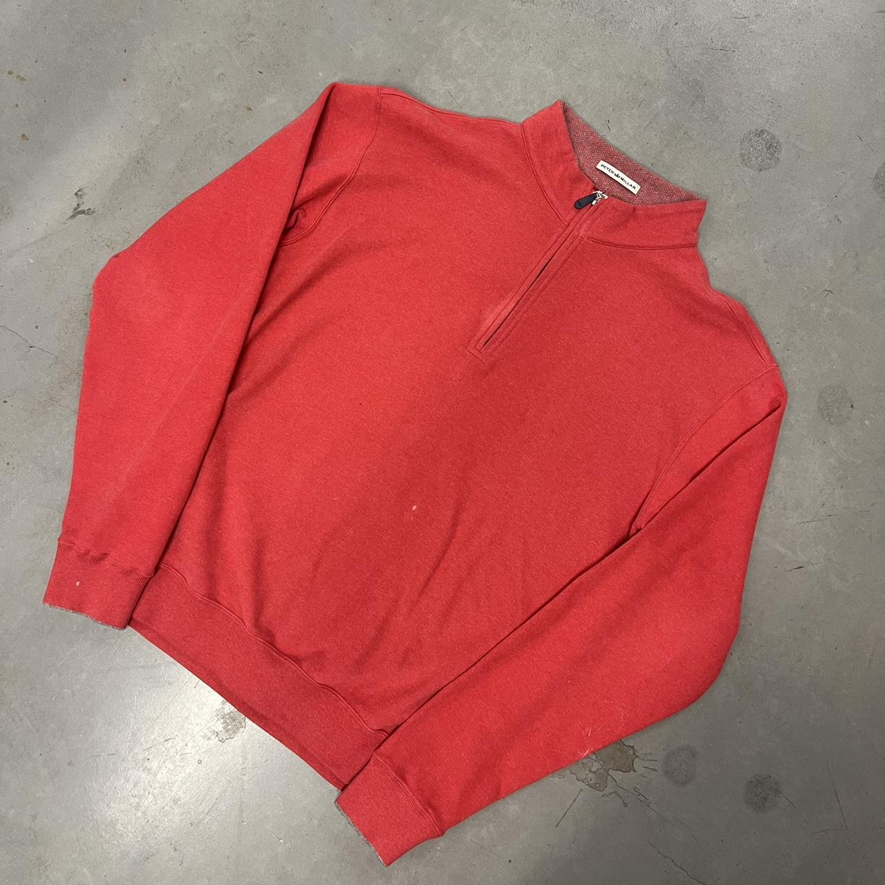 📈- BRAND: Red Peter Millar 1/4 quarter zip... - Depop
