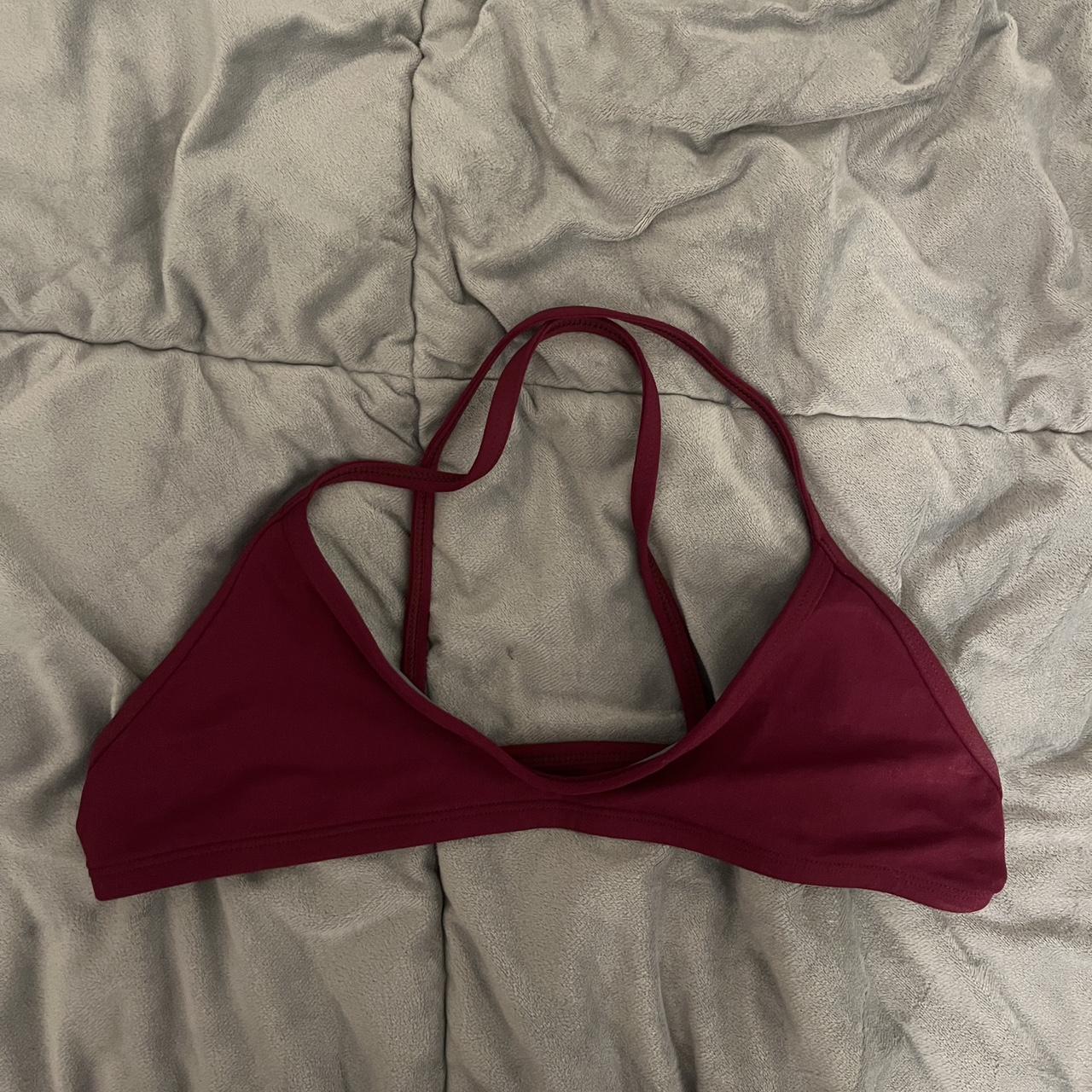 Jolyn Cabernet top "Merlin" style. Very flattering... - Depop